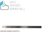 Jual Penggaris Besi Panjang Mistar Stainless 20 30 40 50 60 100 cm Ruler Joyko RL-ST100 | RL ...