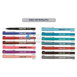 Grosir atk merkArtline contoh Ballpoint Fine Line Artline 200 Writing Pen