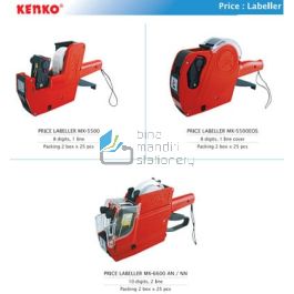 E-Katalog perlengkapan Perekat Label harga & Label Roll misal Kenko ...