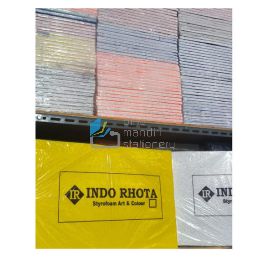 Jual Indo Rhota Jenis Styrofoam 40 x 60 x 1 cm Gradasi 3 Warna Gabus ...