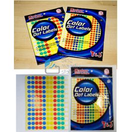 Jual atk contohnya Tom & Jerry Label Color Dot 114 Stiker Kertas terbaik